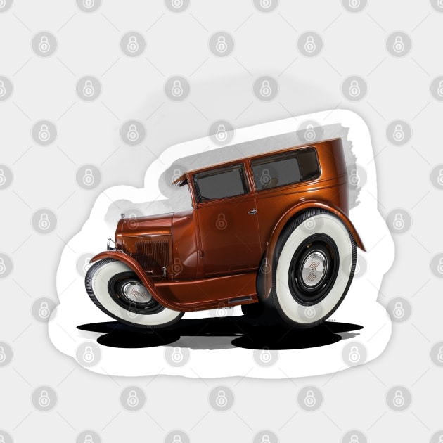 1926 Ford Model T Hot-Rod - Car - Magnet | TeePublic
