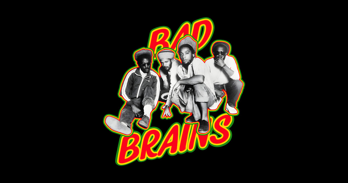 vintage hardcore punk - Bad Brains - Sticker | TeePublic