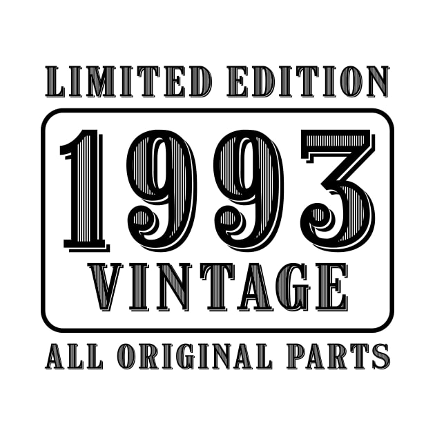 All original parts vintage 1993 limited edition birthday - 1993 ...