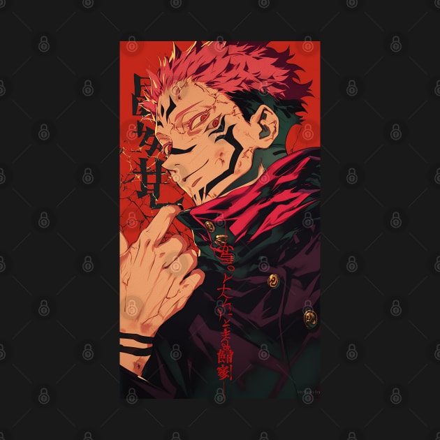 King Cursed Movie Poster - Anime Merch - T-Shirt | TeePublic