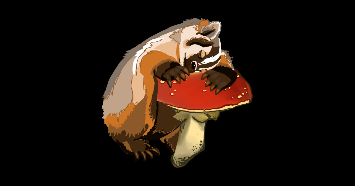 Sleepy Badger - Cute - Sticker | TeePublic