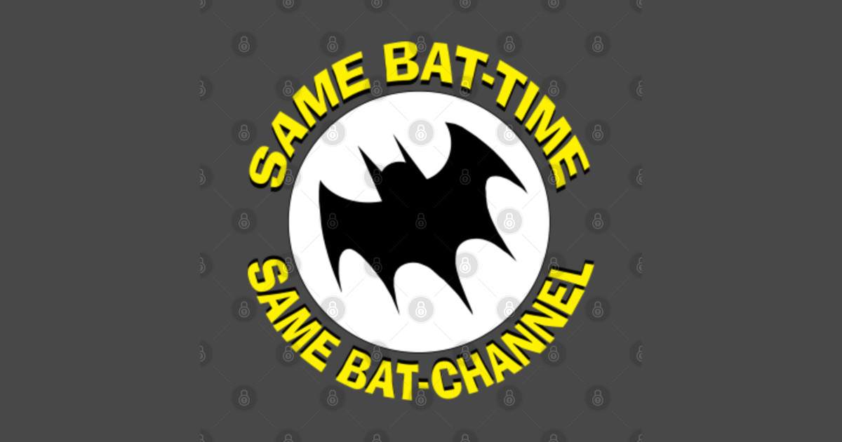 Same Bat-Time - Batman - Kids Hoodie | TeePublic