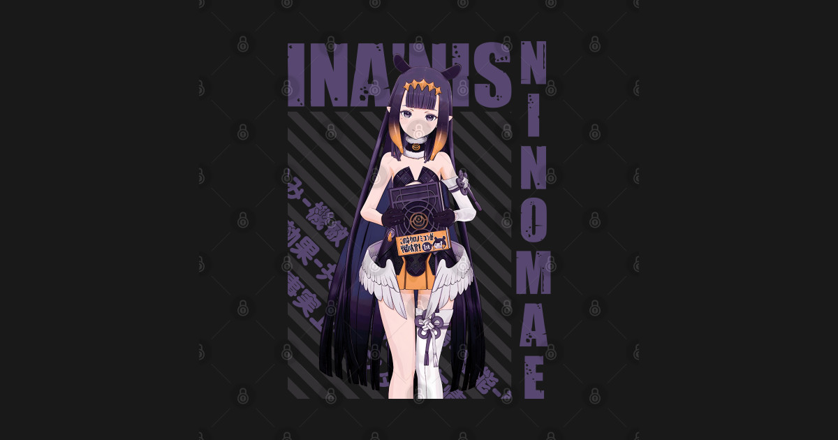 Vtuber - Ina'nis Ninomae #01 - Vtuber - T-Shirt | TeePublic