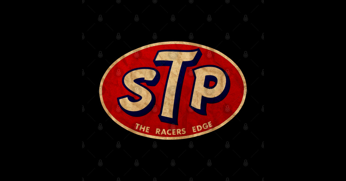 Retro Style - STP The Racers Edge - Vintage - Sticker | TeePublic