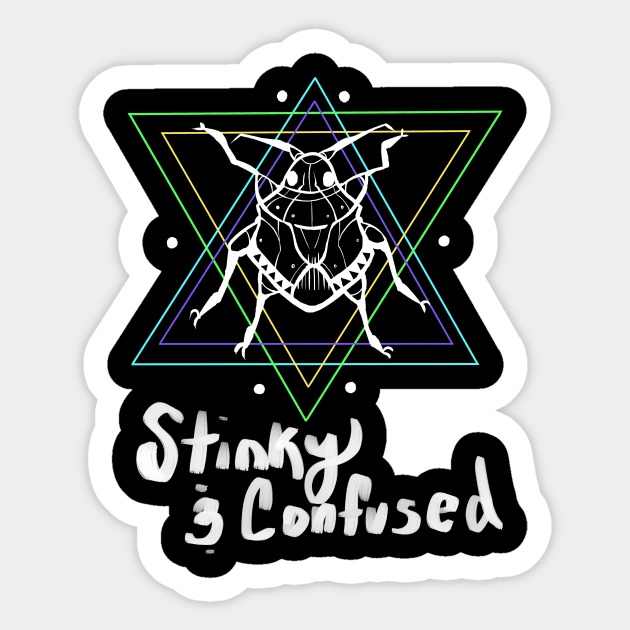 Stinky and Confused - Stinky - Sticker | TeePublic