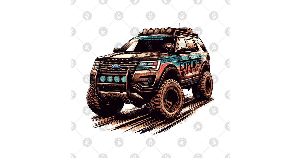 Ford Explorer - Ford - T-Shirt | TeePublic