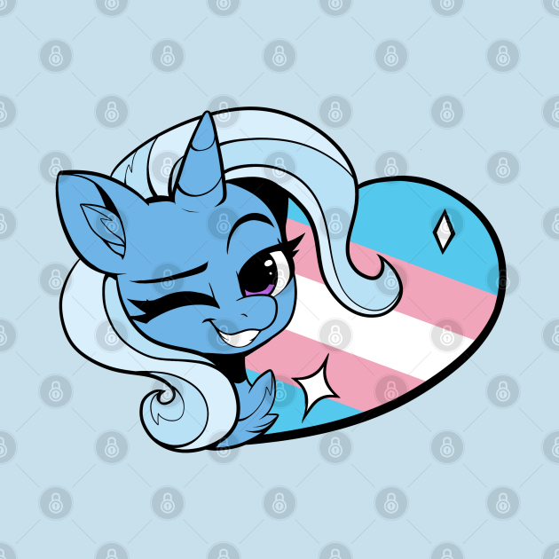 Trixie is Trans - My Little Pony - T-Shirt | TeePublic