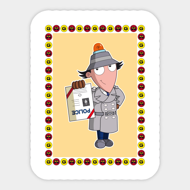 Chibi Gadget (with background) - Fanart - Sticker | TeePublic