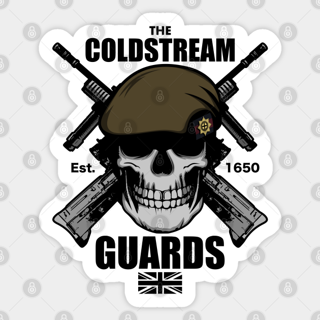 Coldstream Guards - British Army Foot Guards - Sticker | TeePublic