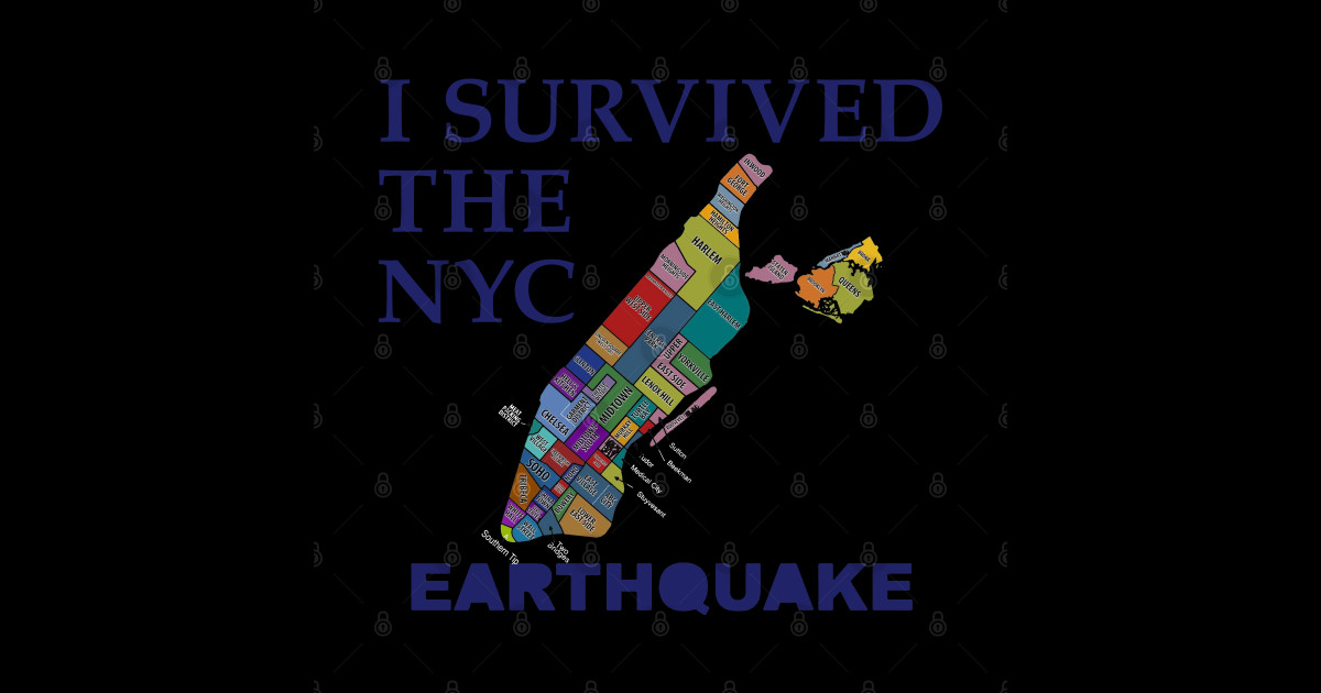 i survived the nyc earthquake maps - I Survived The Nyc Earthquake ...
