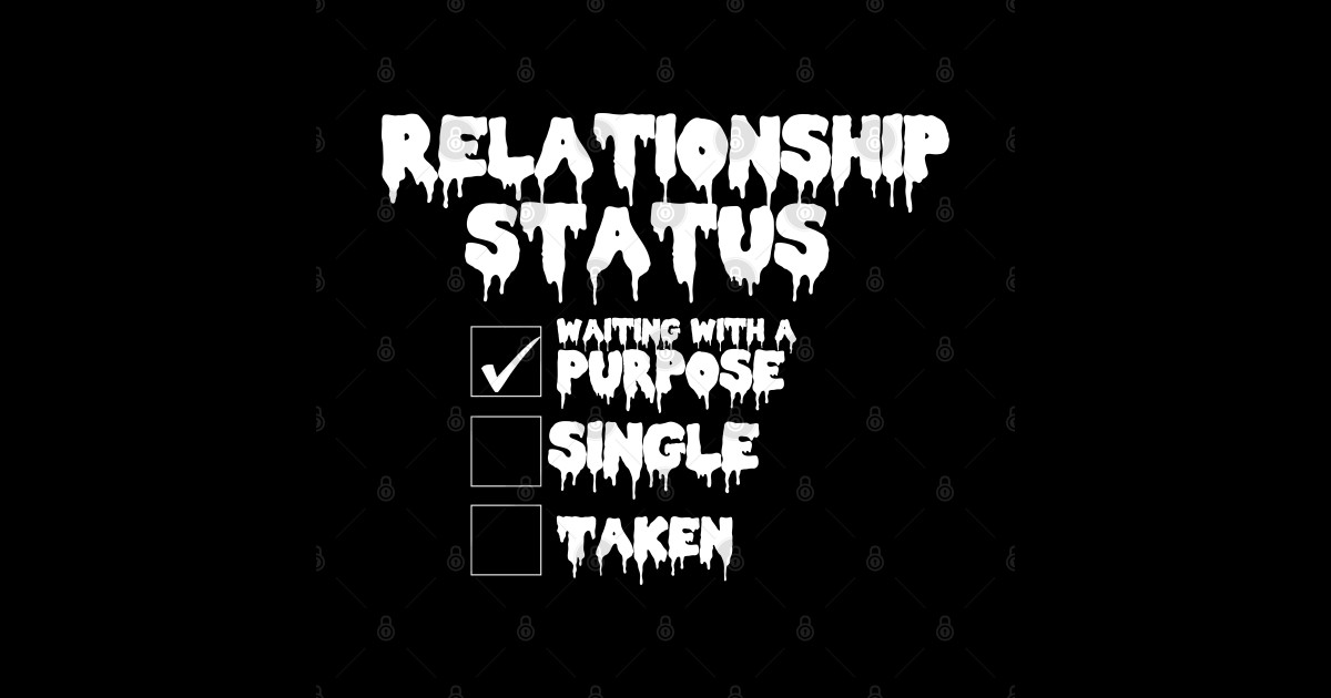 Relationship status T_shirt - Relationship Status - Sticker | TeePublic