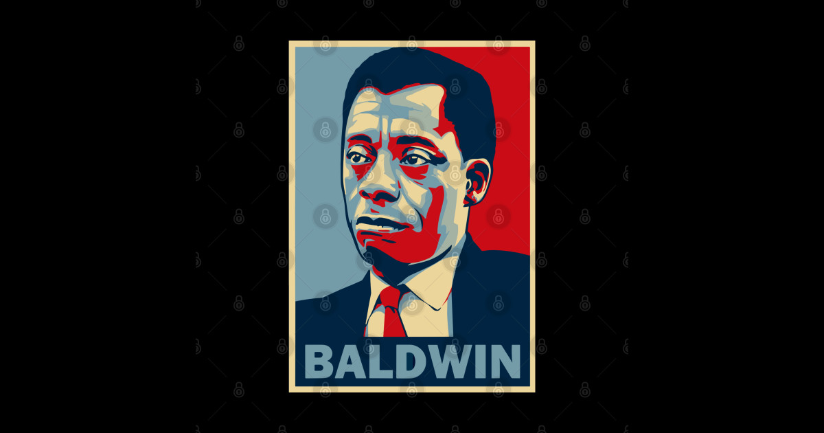 James Baldwin - James Baldwin - Sticker | TeePublic