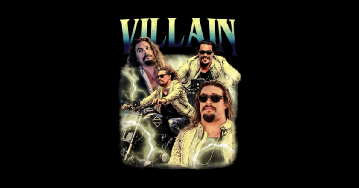 Villain vintage style - Villain - Sticker | TeePublic