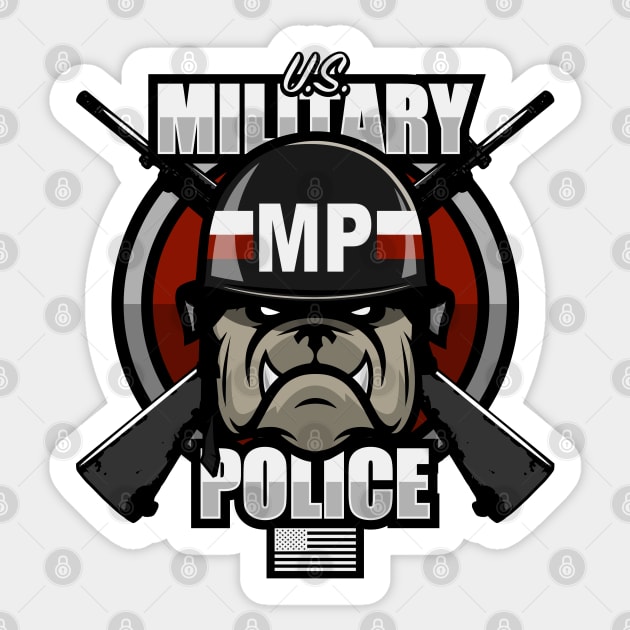 US Military Police - Military Police - Sticker | TeePublic