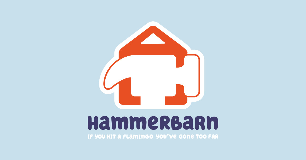 Hammerbarn - Bluey - T-Shirt | TeePublic