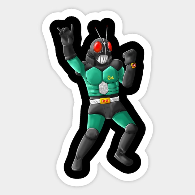 Kamen Rider RX - Kamen Rider - Sticker | TeePublic