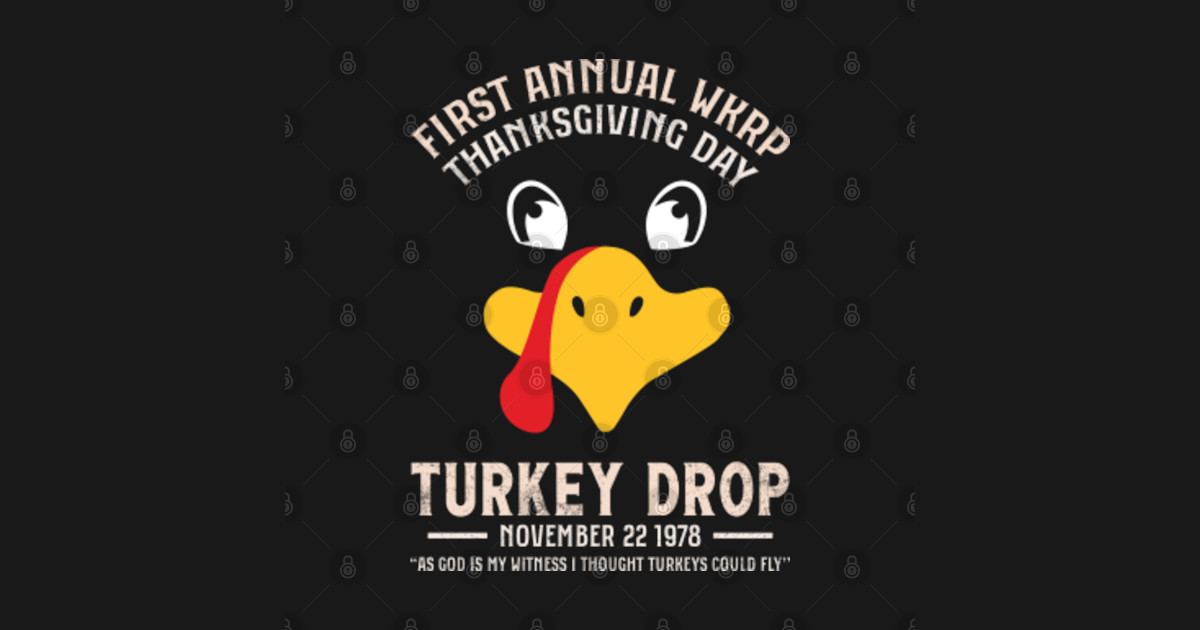 Thanksgiving Turkey Drop 1978 Funny - Turkey Drop First Annual Wkrp - T ...
