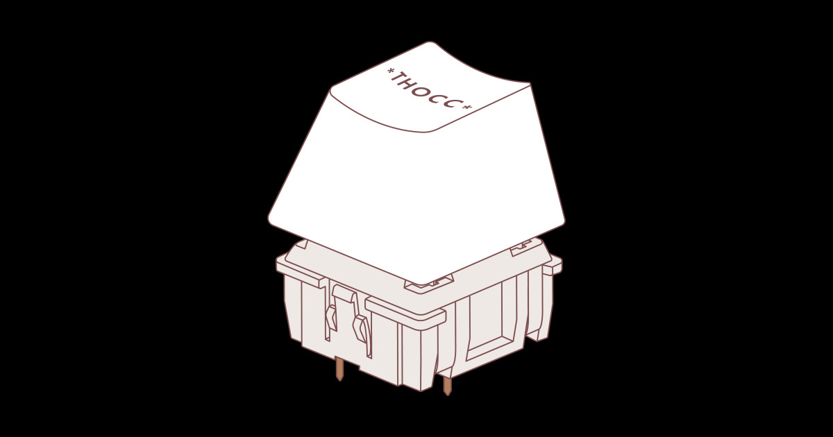 Mechanical Keyboard Cherry MX Switch and THOCC Keycap - Holy Panda ...