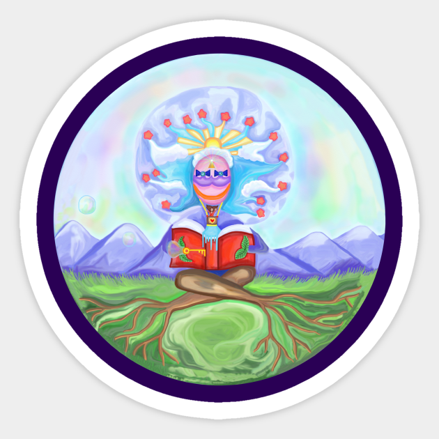 INFP Creativity Introvert Bubble - Introvert Gift - Sticker | TeePublic