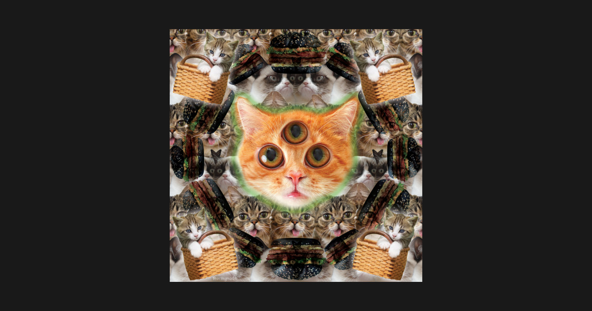 third eye ascended feline master - Mystical - T-Shirt | TeePublic