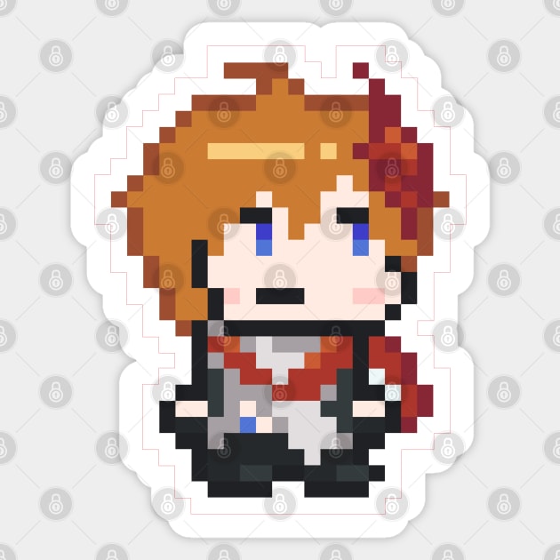 Tartaglia Childe - Fatui harbringer (Pixel art ) - Genshin Impact ...
