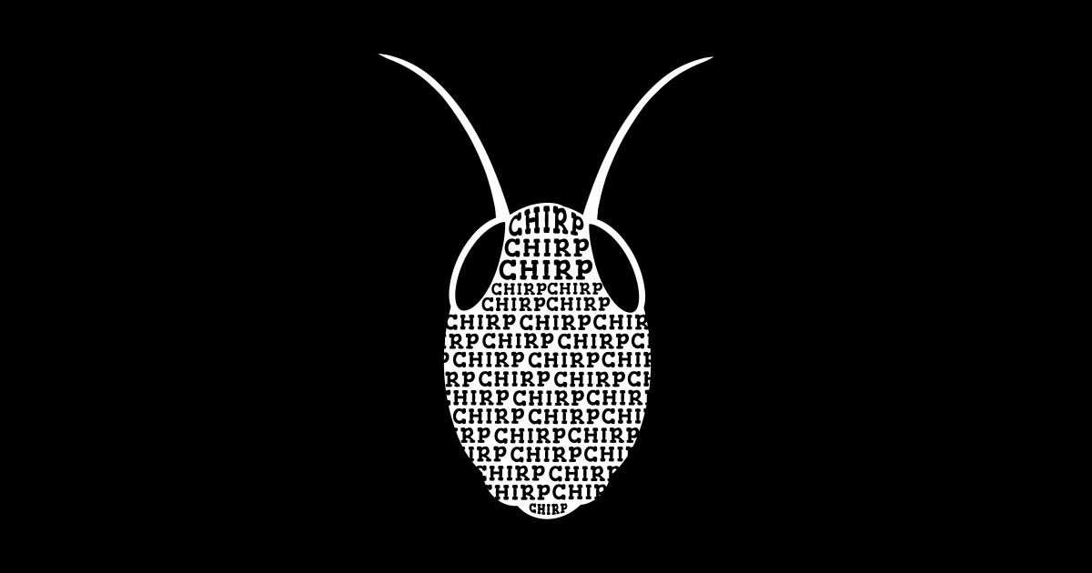 Grasshopper Chirp - Grasshopper - Sticker | TeePublic