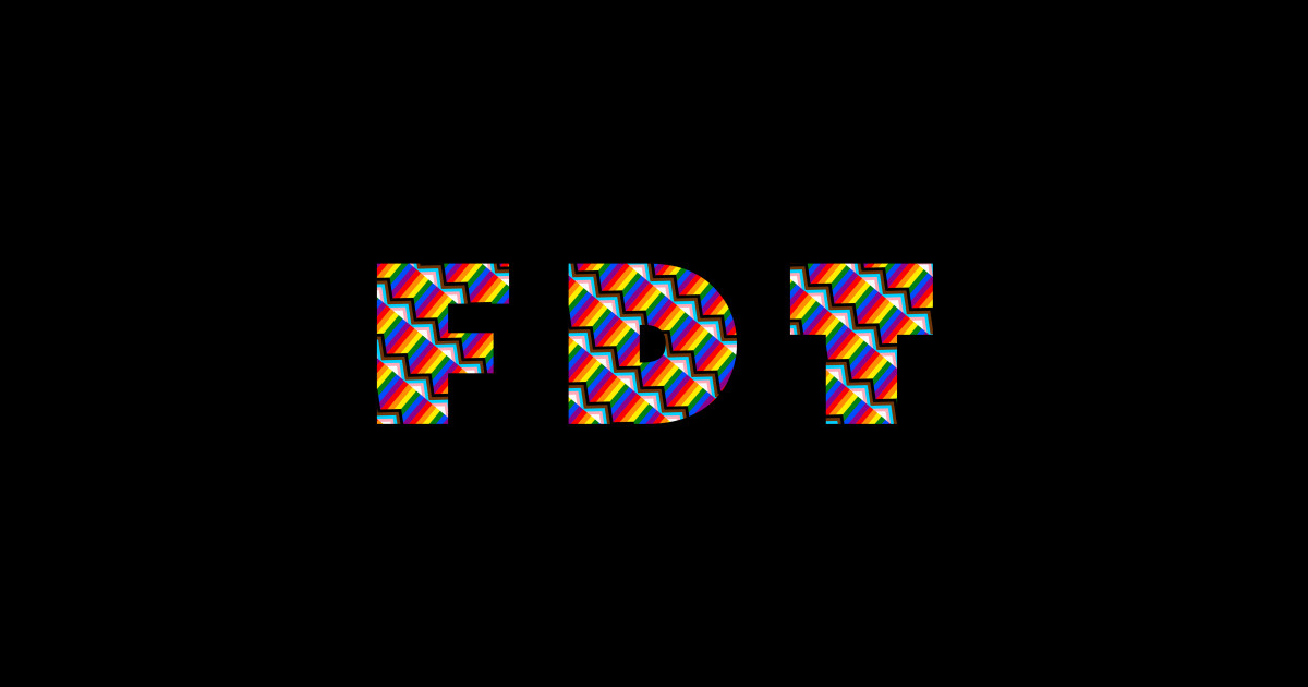 FDT PRIDE - Fdt - Sticker | TeePublic