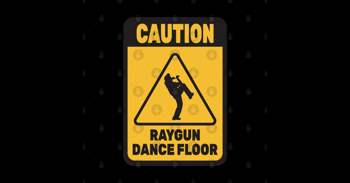 Raygun Dance Floor - Raygun - Posters and Art Prints | TeePublic