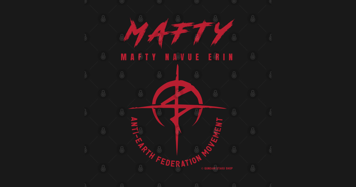Mafty Logo - Gundam - T-Shirt | TeePublic