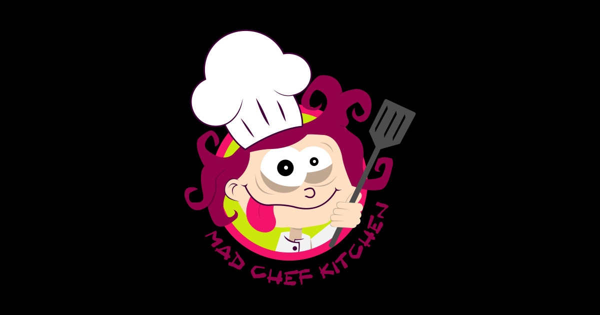 Mad Chef Kitchen - Crazy - Sticker | TeePublic