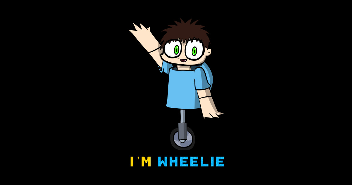 I'm Wheelie - Original Character - Sticker | TeePublic
