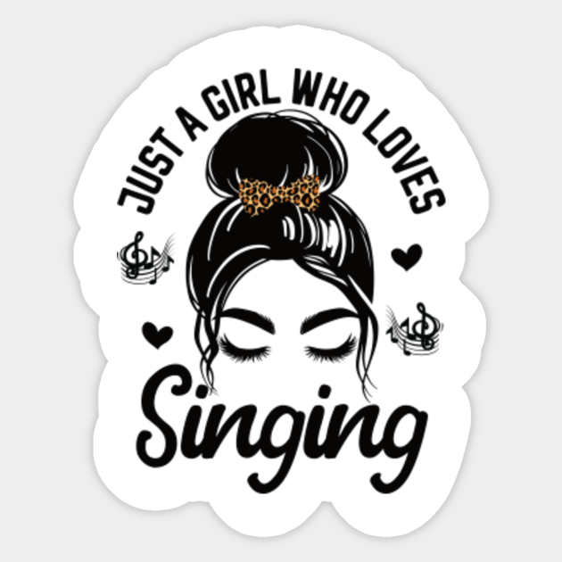 Singing - Singing - Sticker | TeePublic