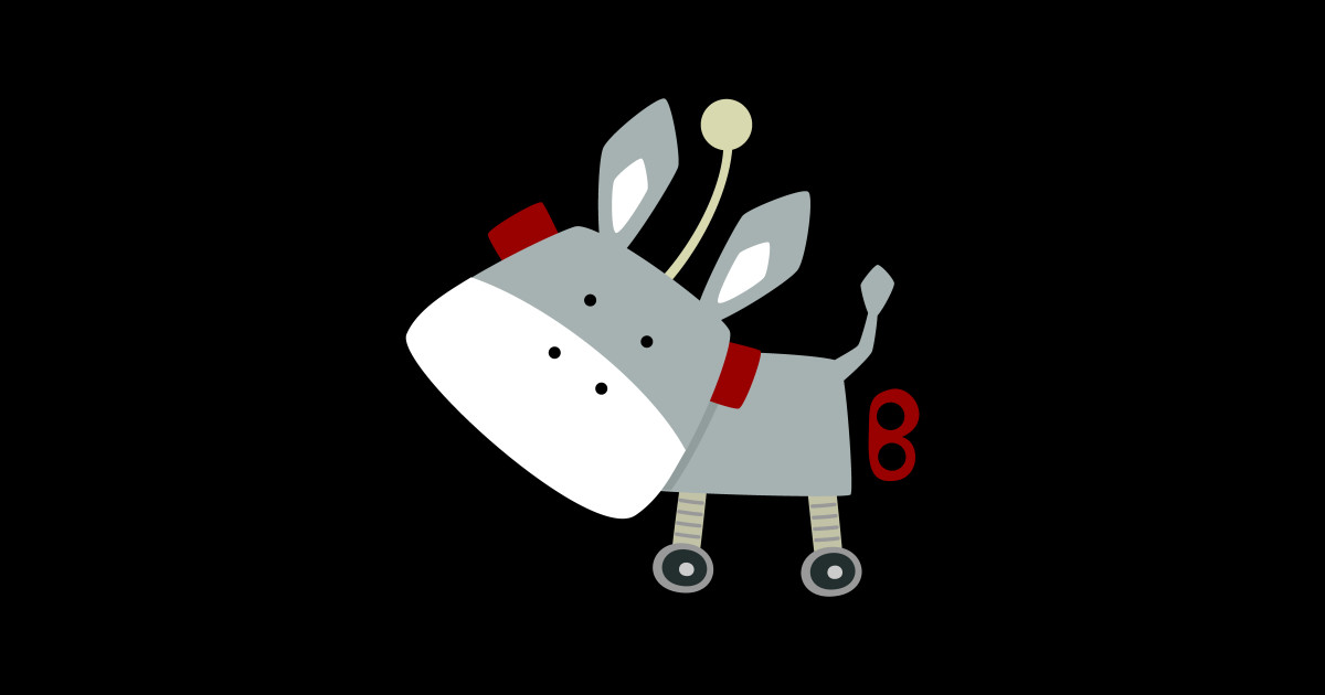 Burro Robot - Robot - Posters and Art Prints | TeePublic