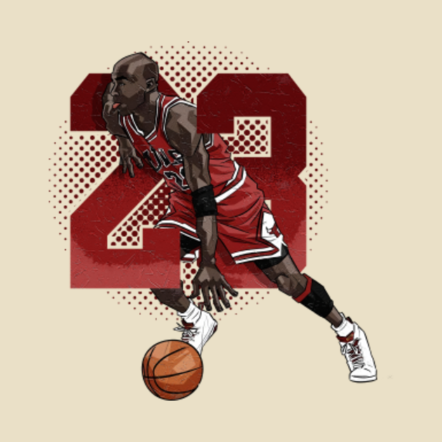 MJ GOAT 23 - Jordan - T-Shirt | TeePublic