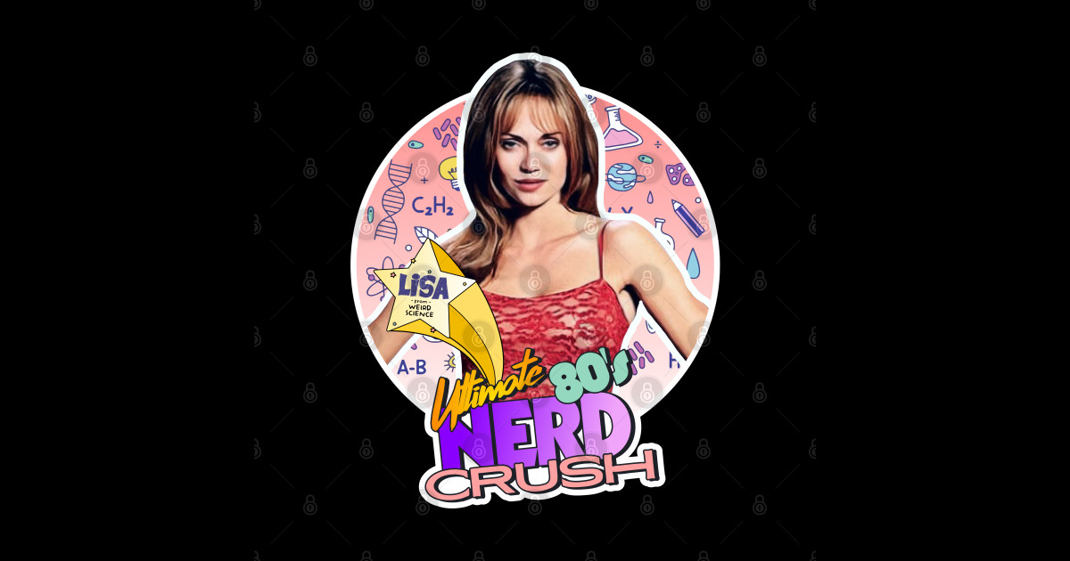 Lisa from Weird Science 80s TV Series Nerd Crush - 80s Movies - Sticker ...
