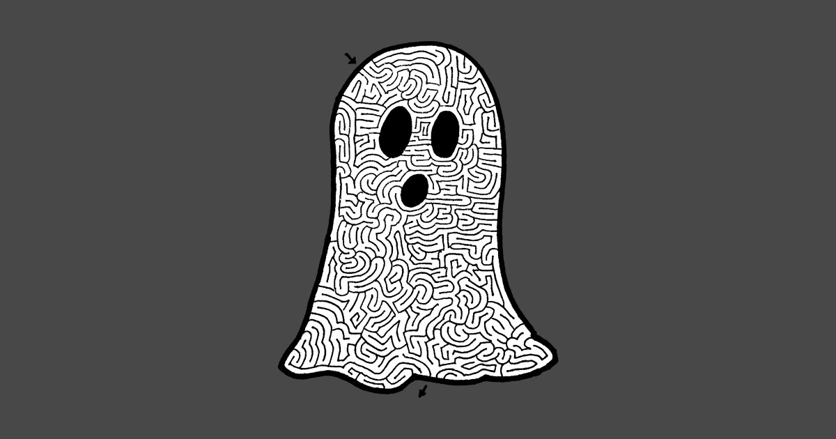 Ghost Maze - Ghost - T-Shirt | TeePublic