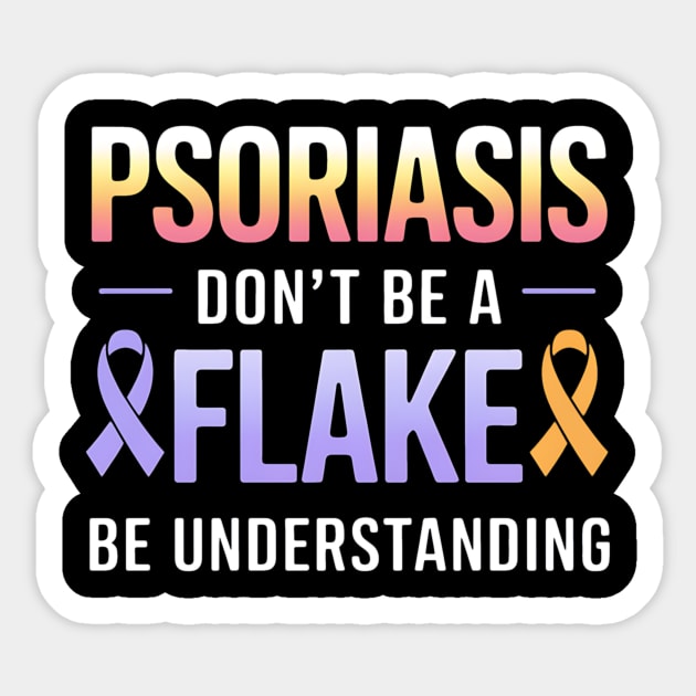 Psoriasis Awareness & Eczema Awareness Ribbon - Awareness - Sticker ...