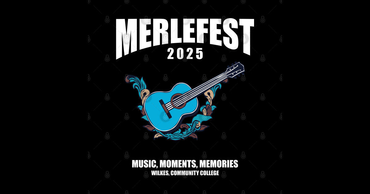 Merlefest Music Festival 2025 - Music Festival - Sticker | TeePublic