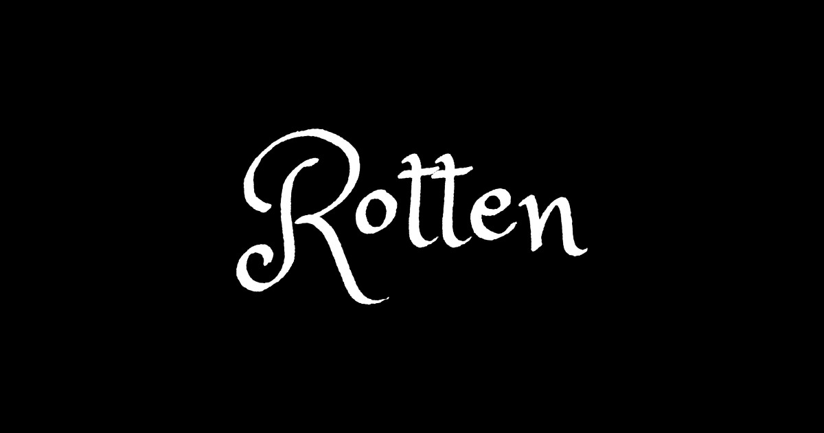 Rotten - Word - T-Shirt | TeePublic