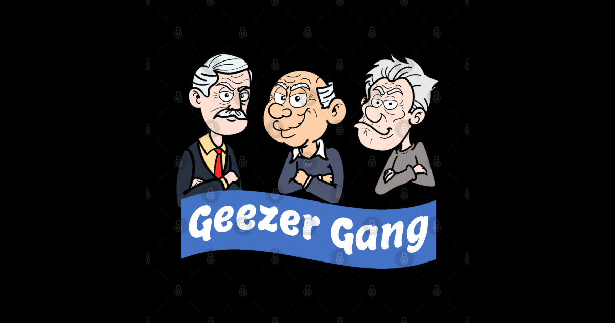 Geezer Gang logo - Geezer - Sticker | TeePublic