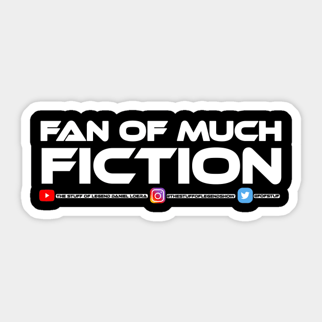 "FOMF" White Text / Black Outline with Social Media - Fan Of Much ...