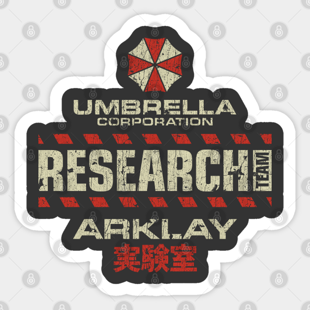 Umbrella Corp. Arklay Lab Research Staff - Resident Evil - Sticker ...