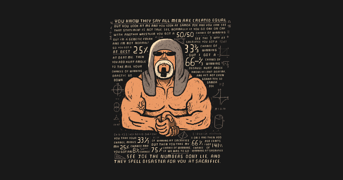 Steiners math lesson - Scott Steiner Math - T-Shirt | TeePublic