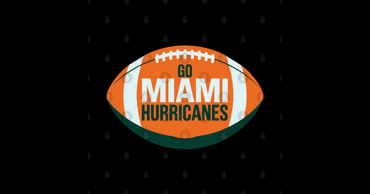 miami hurricane - Miami Hurricanes - Sticker | TeePublic