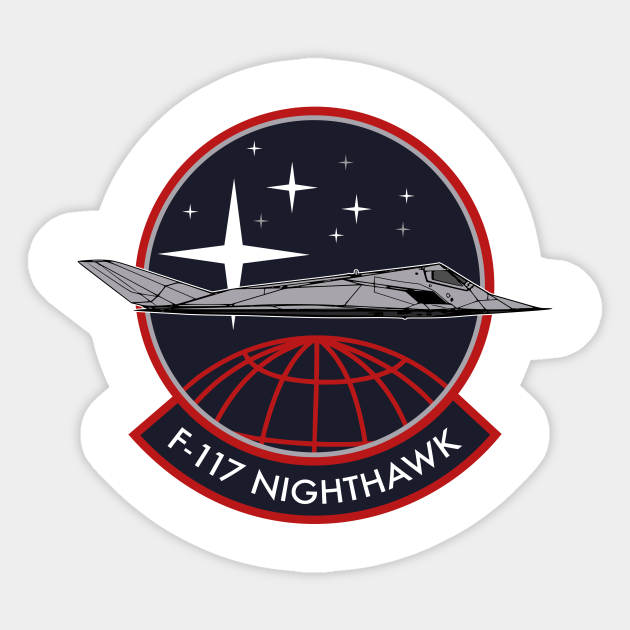 F-117 Nighthawk Patch - Usaf F117 Nighthawk Stealth Fighter - Sticker ...