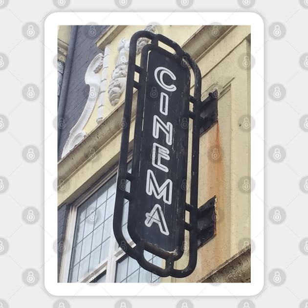Cinema Classic Films and Movies - Cinema - Sticker | TeePublic