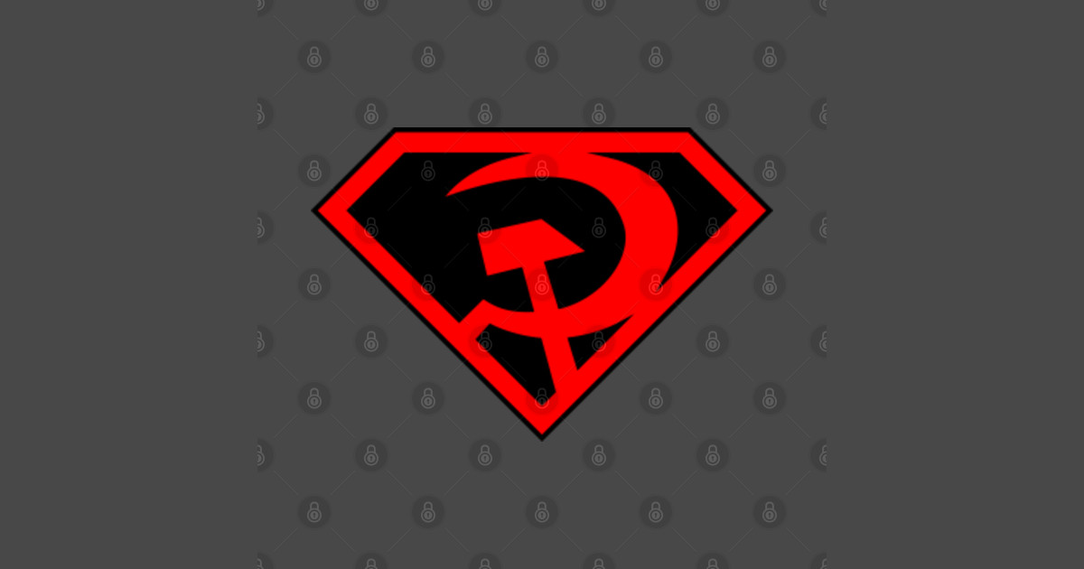Superman Red Son logo - Superman - Tapestry | TeePublic