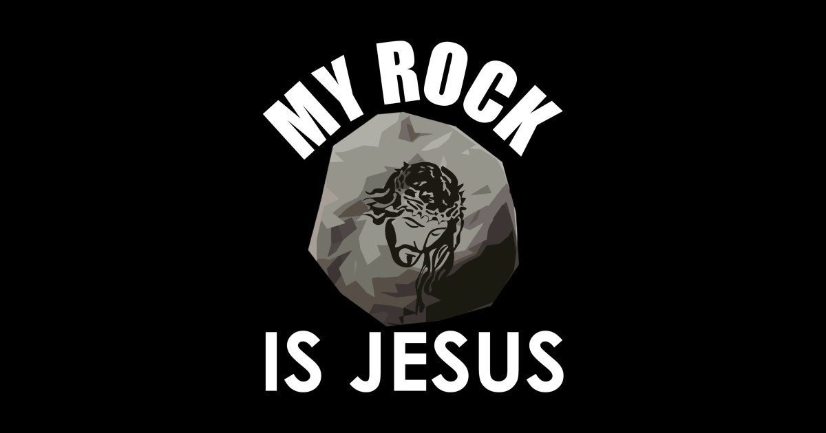 Rock Is Jesus Lover - Jesus Lover - Sticker | TeePublic
