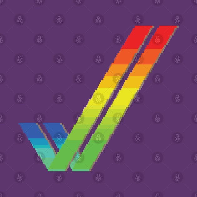 Commodore Amiga Workbench Tick Logo - Amiga - T-Shirt | TeePublic