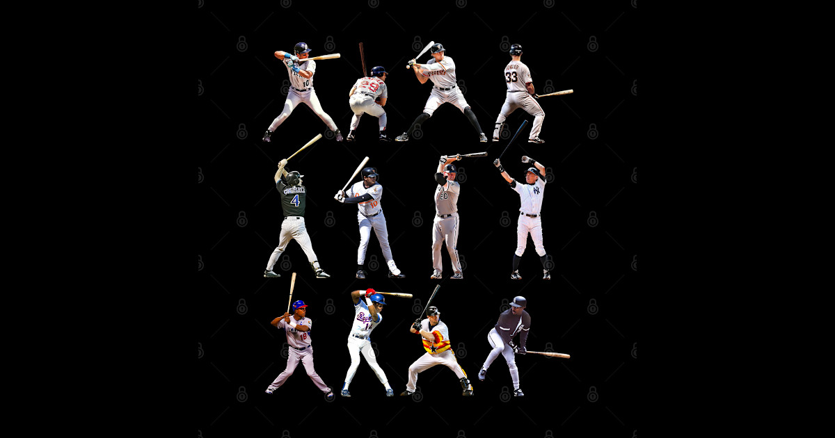 Weirdest Batting Stances In Baseball History - Baseball - Sticker ...